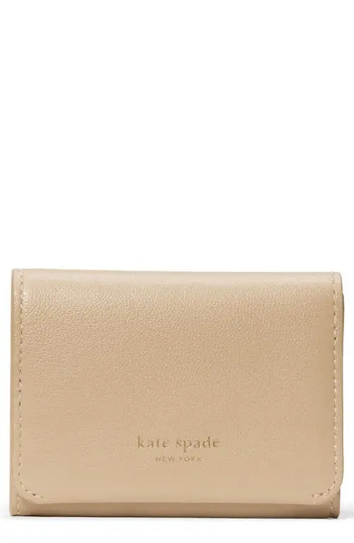 Kate Spade New York Grace Leather Card Case - Timeless Taupe