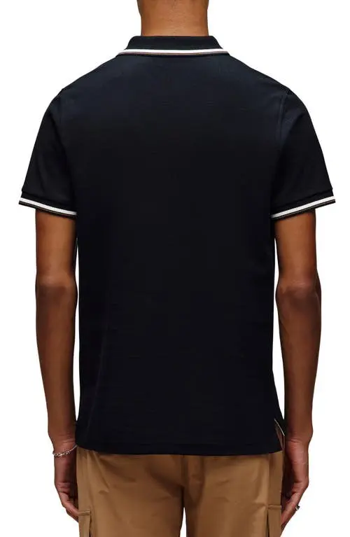 Psycho Bunny Wade Pima Cotton Piqué Polo - Black