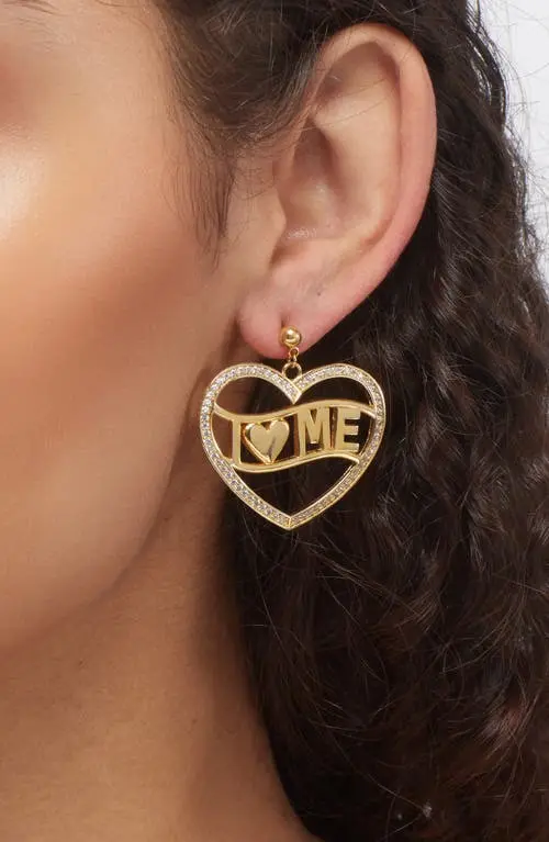 VIDAKUSH I Love Me Drop Earrings