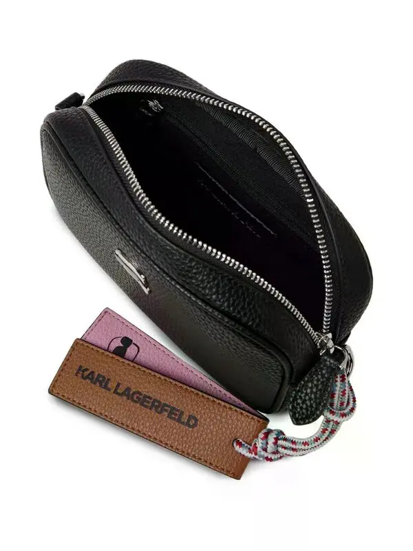 Karl Lagerfeld Pebble-embellished Shoulder Bag