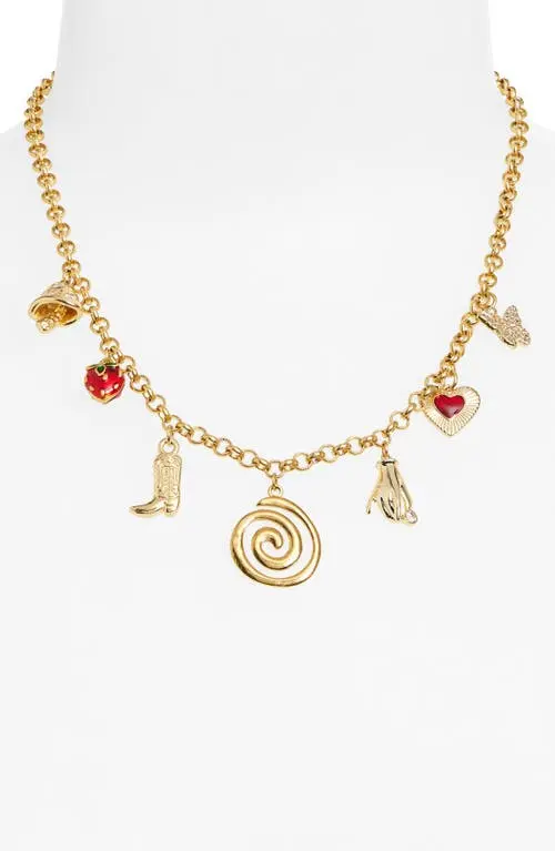 VIDAKUSH Charm Necklace