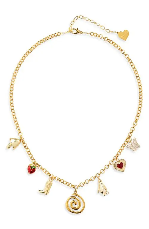 VIDAKUSH Charm Necklace - Gold