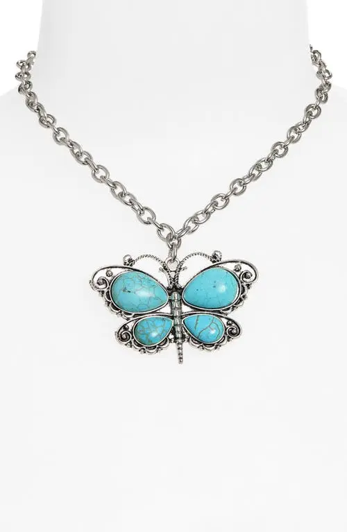 VIDAKUSH Butterfly Pendant Necklace