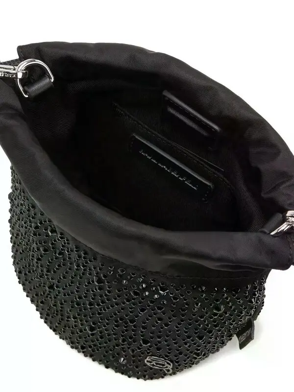 Karl Lagerfeld Ikon Rhinestone Bucket Bag