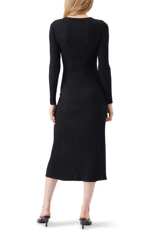 RIPE MATERNITY Eden Knit Nursing Dress - Black