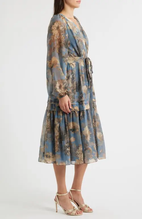 Kobi Halperin Belle Long Sleeve Midi Dress