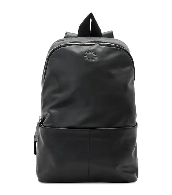 ALLSAINTS Leather Finn Backpack - Black