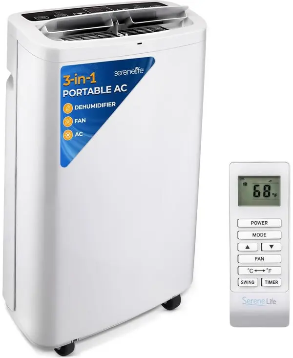 SERENELIFE Portable Air Conditioner - White