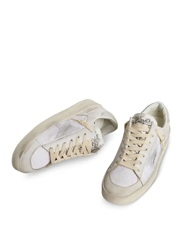 GOLDEN GOOSE Stardan Sneakers - White/ice