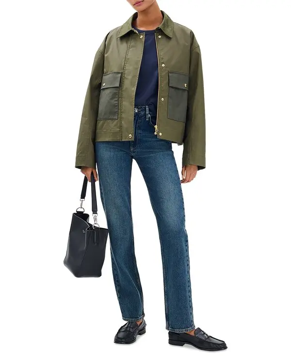 Rag & Bone Harlow Mid-rise Straight Leg Jeans - Ness