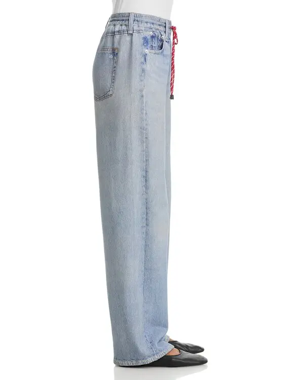Rag & Bone Miramar Terry Wide Leg Pants - Brighton