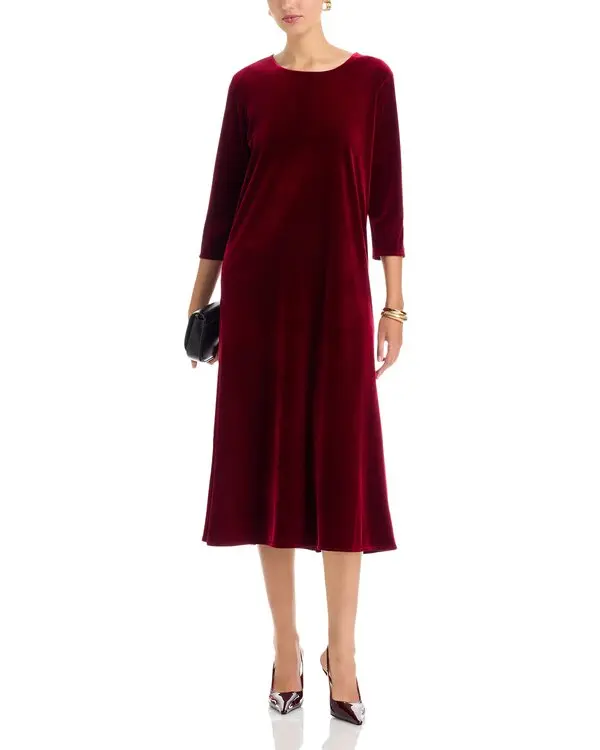 Caroline Rose A-line Midi Dress