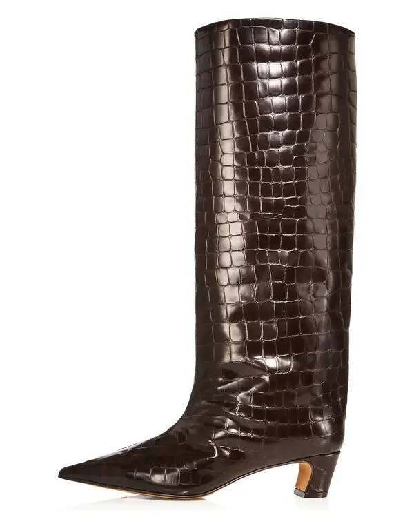 Aqua Blaze Boots - Brown Croc