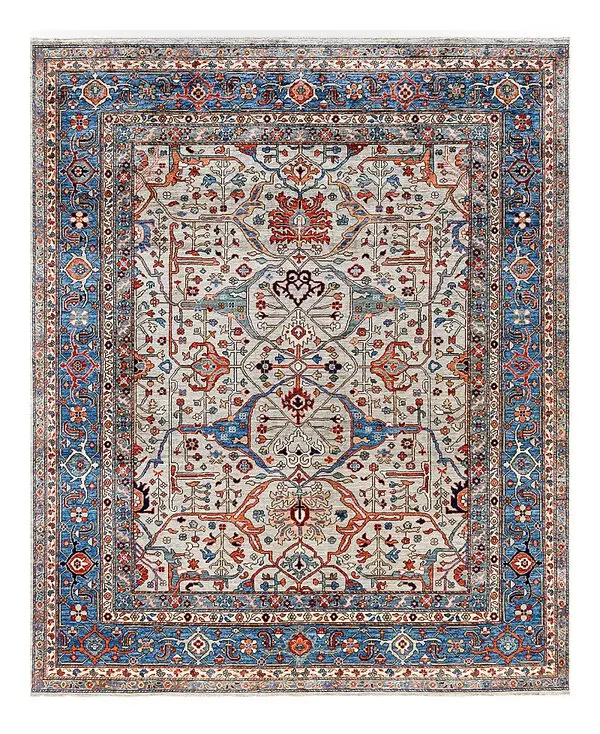 Bloomingdale'S Serapi M0103-190 Area Rug, 8'1x9'11 - Gray