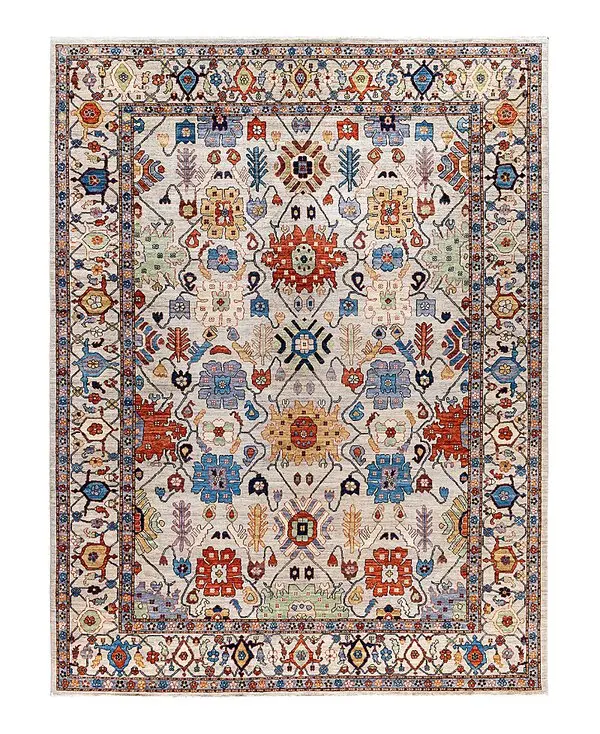 Bloomingdale'S Serapi M0103-87 Area Rug, 9'0x11'10 - Gray