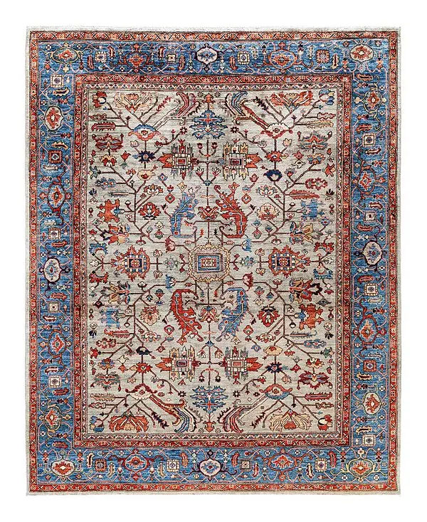 Bloomingdale'S Serapi M0103-195 Area Rug, 8'2x10'1 - Gray