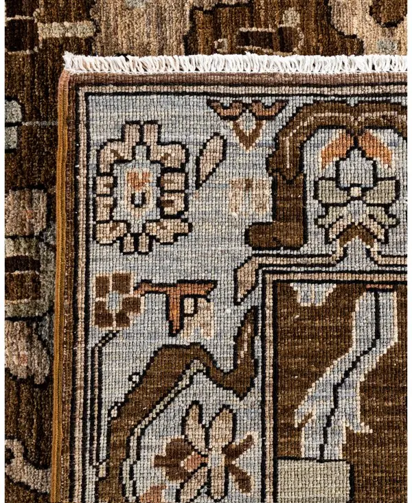 Bloomingdale'S Serapi M0103-196 Area Rug, 8'2x9'9 - Brown