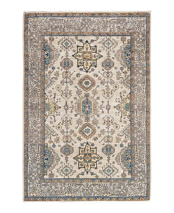Bloomingdale'S Serapi M0103-314 Area Rug, 3'11x5'9 - Gray