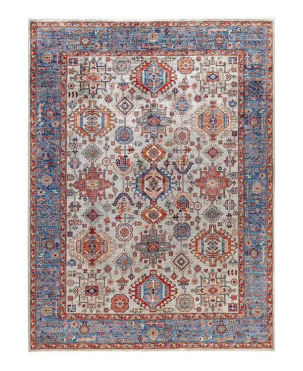 Bloomingdale'S Serapi M0103-95 Area Rug, 9'1x12'0 - Gray