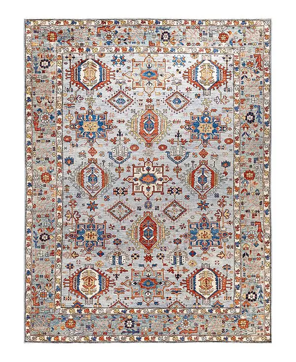 Bloomingdale'S Serapi M0103-98 Area Rug, 9'0x12'0 - Gray
