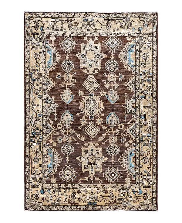 Bloomingdale'S Serapi M0103-320 Area Rug, 4'0x5'11 - Brown