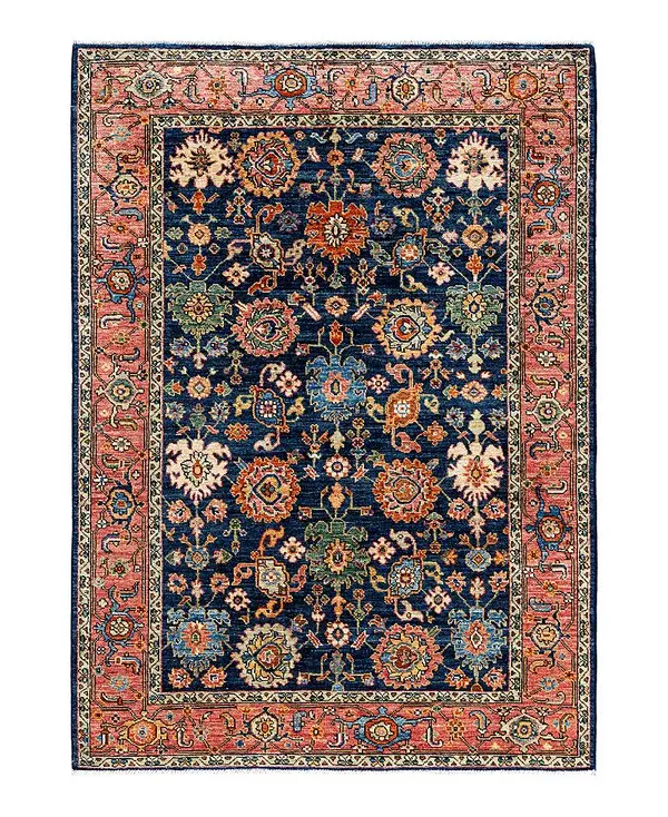 Bloomingdale'S Serapi M0103-322 Area Rug, 4'3x5'10 - Blue
