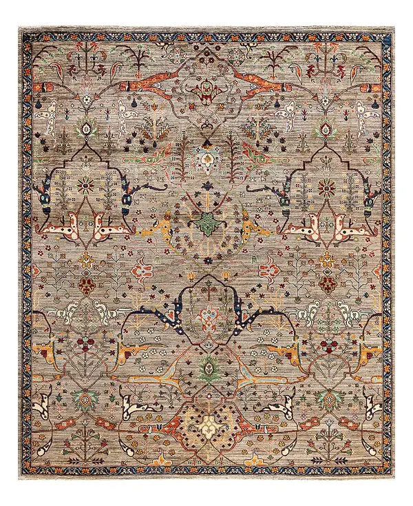 Bloomingdale'S Serapi M0103-208 Area Rug, 8'1x9'9 - Brown