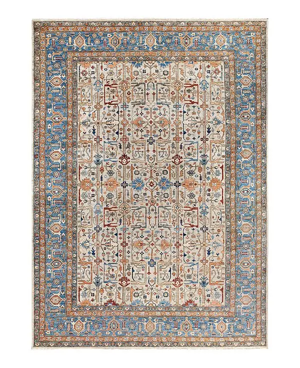 Bloomingdale'S Serapi M0103-55 Area Rug, 10'1x13'9 - Gray