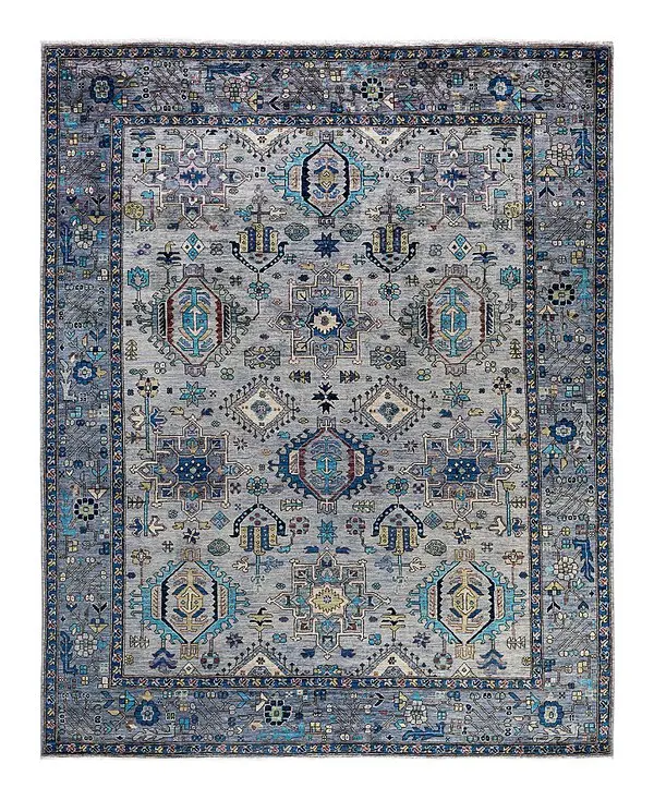 Bloomingdale'S Serapi M0103-216 Area Rug, 8'0x9'11 - Gray