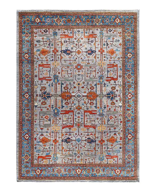 Bloomingdale'S Serapi M0103-64 Area Rug, 10'2x14'0 - Gray