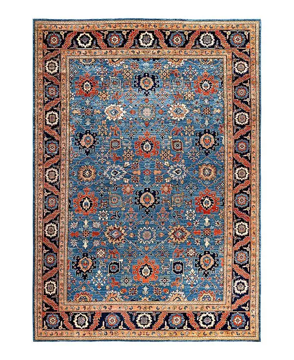 Bloomingdale'S Serapi M0103-65 Area Rug, 9'10x13'9 - Blue