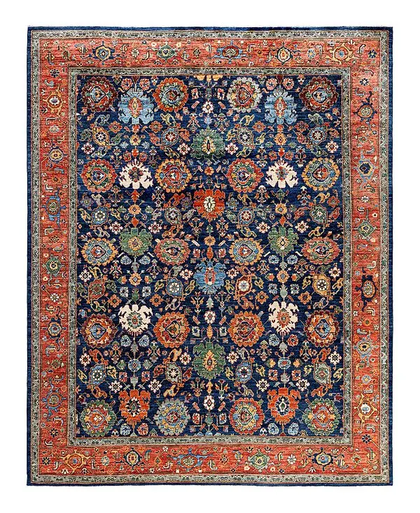 Bloomingdale'S Serapi M0103-224 Area Rug, 8'2x10'1 - Blue