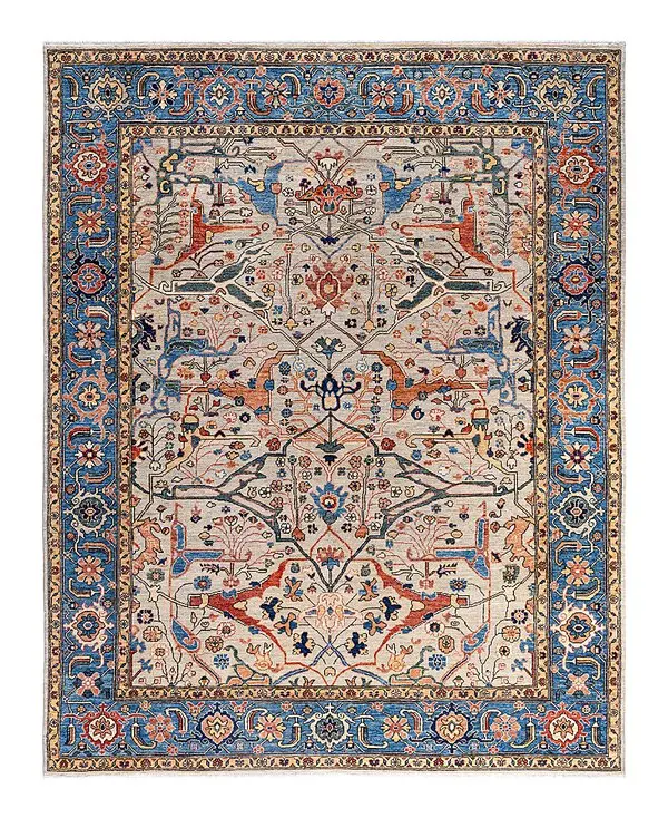 Bloomingdale'S Serapi M0103-249 Area Rug, 7'10x9'9 - Gray