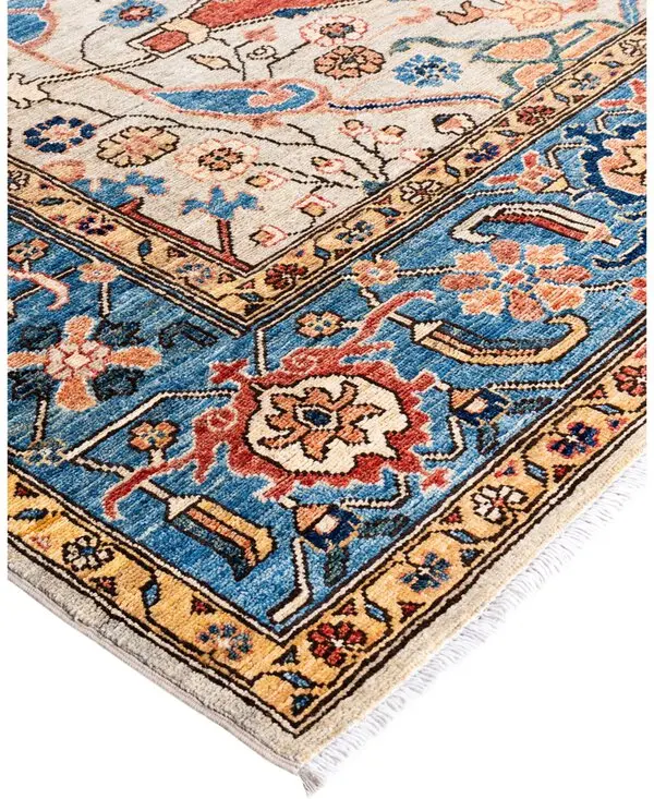 Bloomingdale'S Serapi M0103-249 Area Rug, 7'10x9'9 - Gray