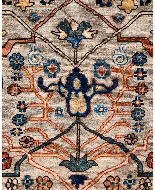 Bloomingdale'S Serapi M0103-249 Area Rug, 7'10x9'9 - Gray