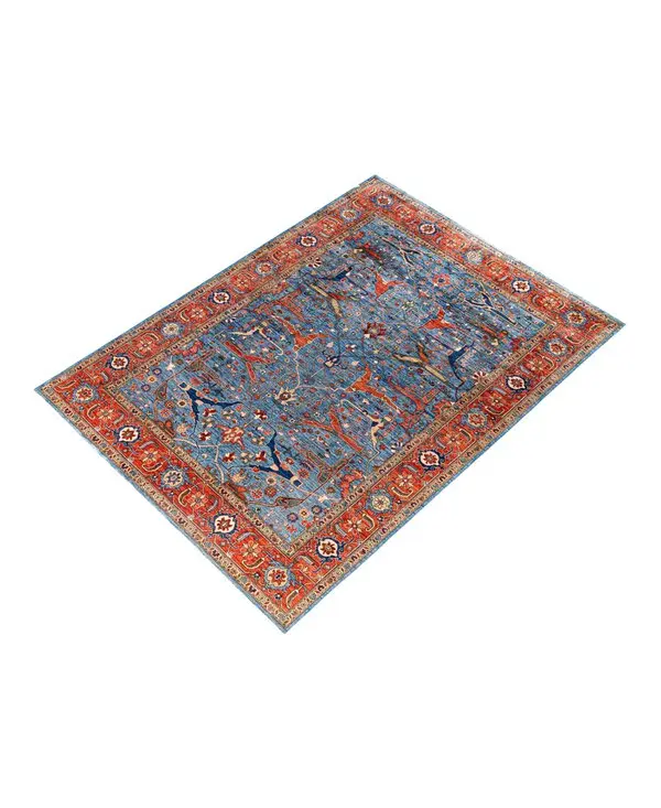 Bloomingdale'S Serapi M0103-159 Area Rug, 8'11x12'1 - Blue