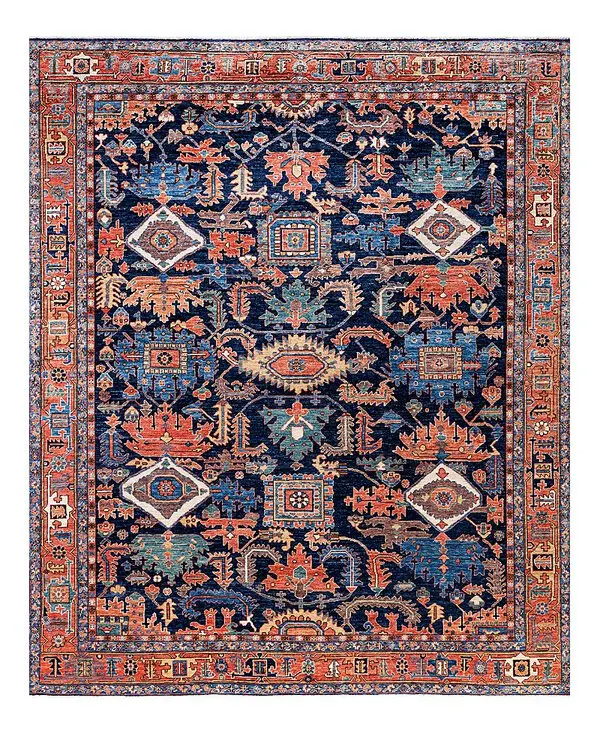 Bloomingdale'S Serapi M0103-269 Area Rug, 8'2x9'11 - Blue