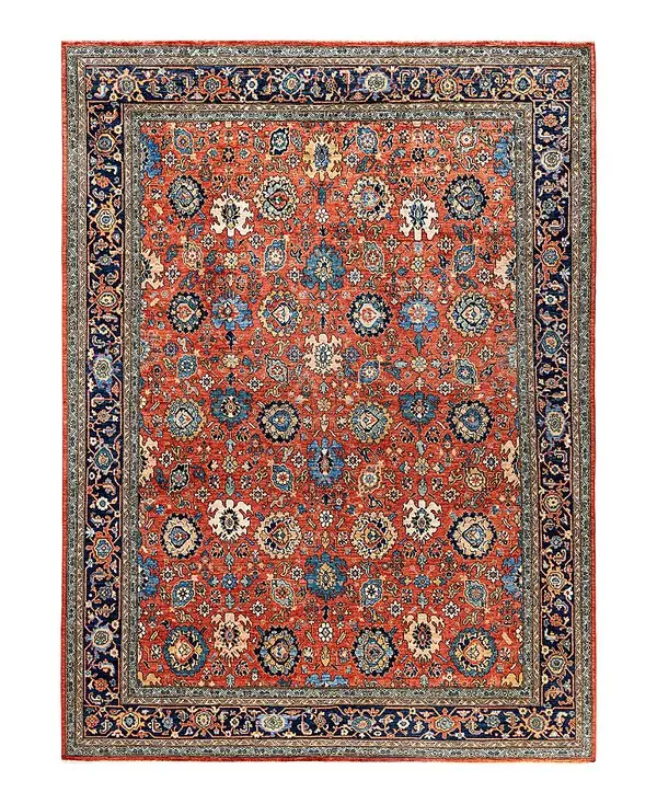 Bloomingdale'S Serapi M0103-161 Area Rug, 8'11x11'10 - Red