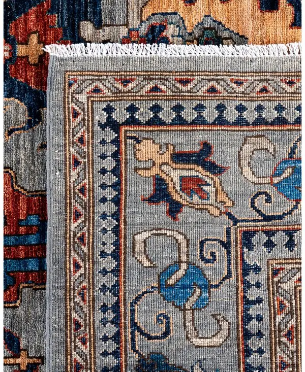Bloomingdale'S Serapi M0103-167 Area Rug, 9'0x11'7 - Gray