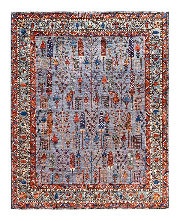 Bloomingdale'S Serapi M0103-277 Area Rug, 8'1x10'1 - Gray