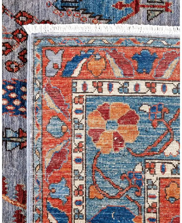 Bloomingdale'S Serapi M0103-277 Area Rug, 8'1x10'1 - Gray