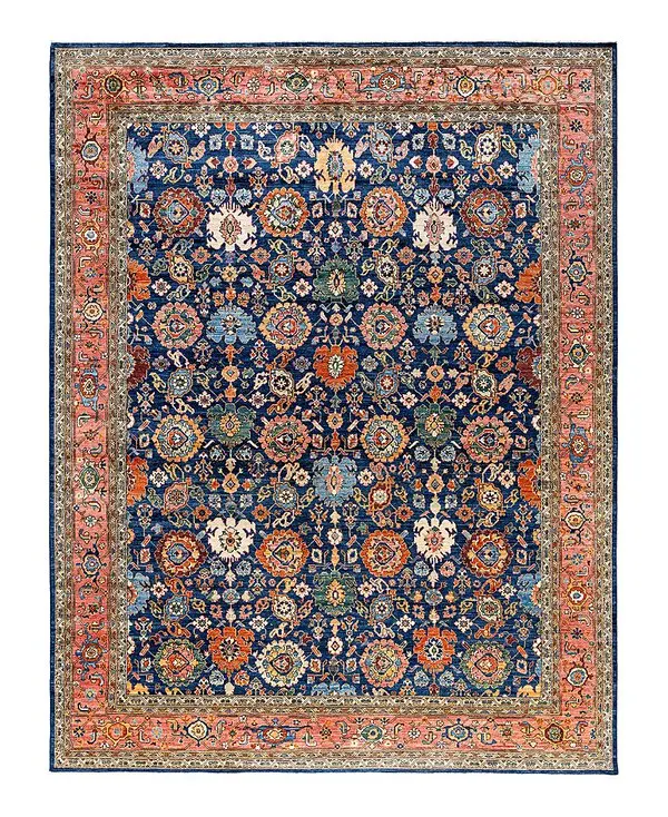 Bloomingdale'S Serapi M0103-173 Area Rug, 9'1x11'9 - Blue