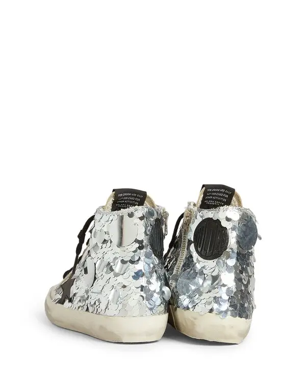 GOLDEN GOOSE Ball Star Double Embellished High-top Sneakers
