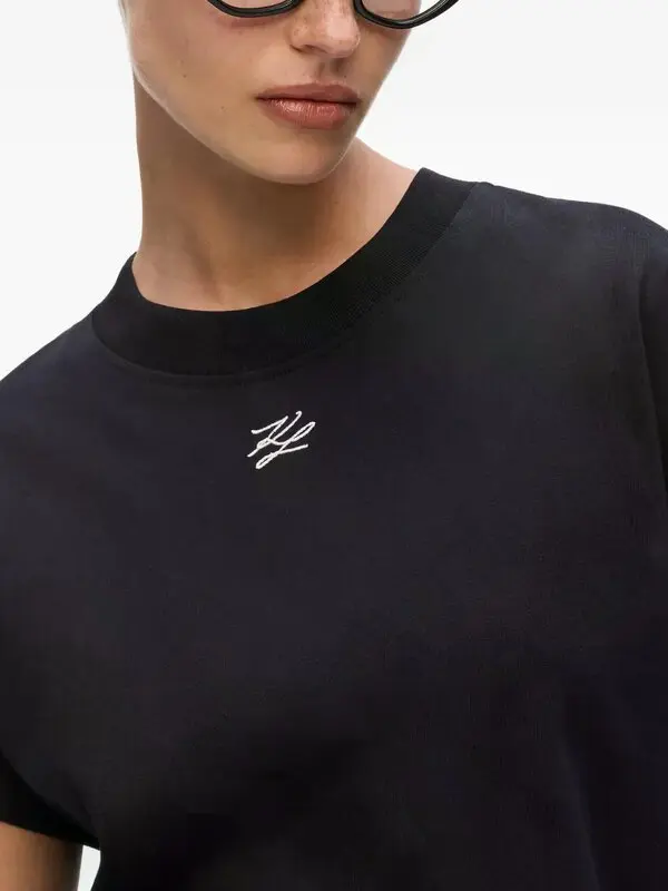 Karl Lagerfeld Embroidered Short-sleeved T-shirt