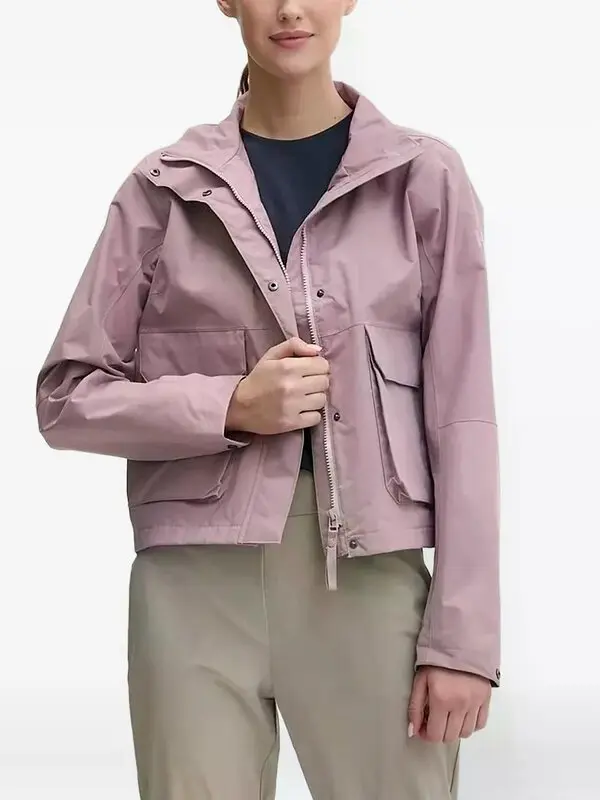 Helly Hansen Zip-front Patch-pocket Jacket - Pink