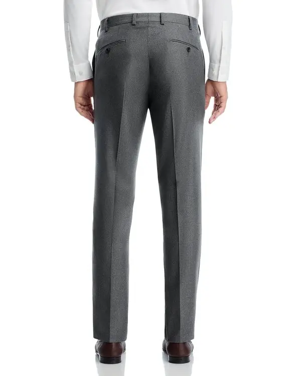Bloomingdale'S Flannel Flat Front Trousers Exclusive