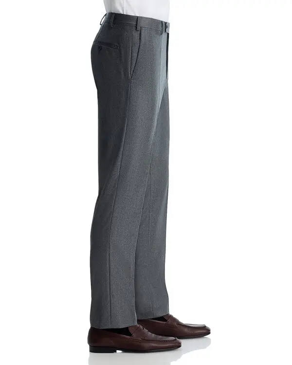 Bloomingdale'S Flannel Flat Front Trousers Exclusive