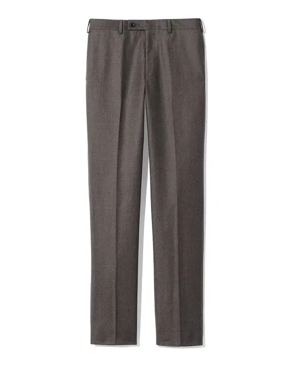 Bloomingdale'S Flannel Flat Front Trousers Exclusive