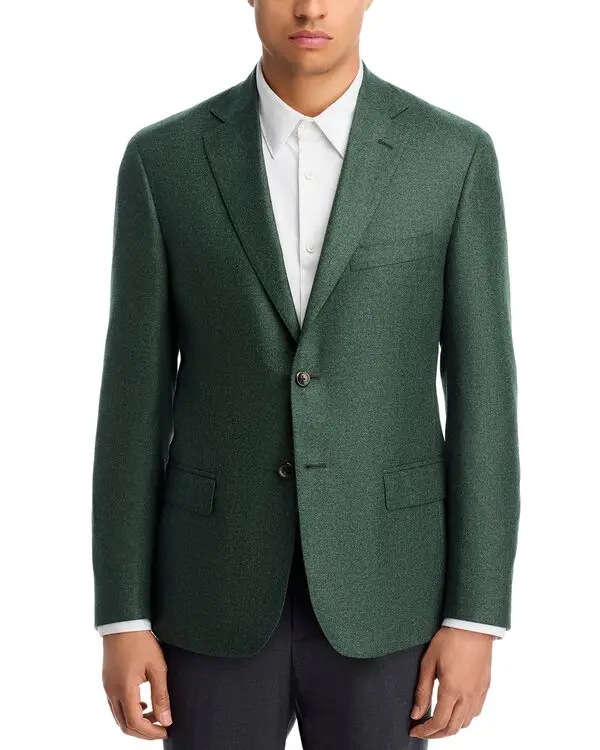 Bloomingdale'S Wool And Cashmere Sport Coat - Sage Green