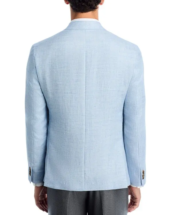 Bloomingdale'S Classic Fit Hopsack Soft Jacket